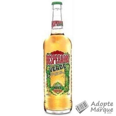 Desperados Verde - Bière aromatisée Tequila, Menthe & Citron Vert - 4,7 ...