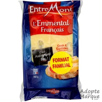 Entremont Emmental français - 29%MG Le fromage de 350G ...