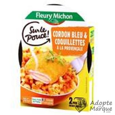 Fleury Michon Sur le Pouce - Cordon bleu & Coquillettes à la Provençale ...