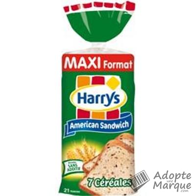 Harry's American Sandwich - Pain de mie 7 Céréales Le paquet de 825G ...
