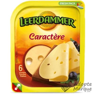 Leerdammer Fromage au lait pasteurisé en tranches Caractère Les 6 ...