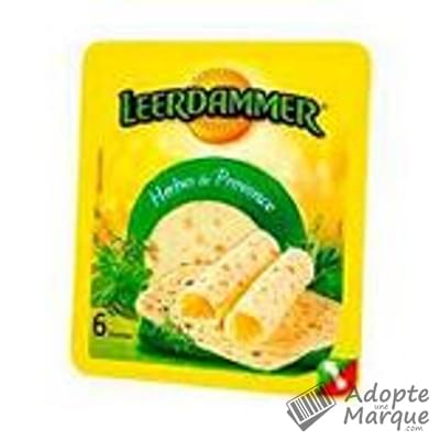 Leerdammer Fromage au lait pasteurisé en tranches Herbes de Provence ...