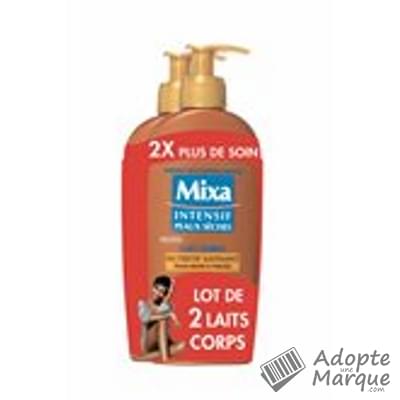 Mixa Intensif Peaux Sèches - Lait Corps nutritif satinant Les 2 flacons ...