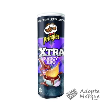Pringles XTRA - Biscuits apéritif - Goût Saucy BBQ La boîte de 150G ...