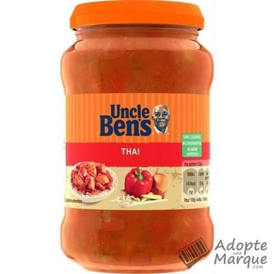 Uncle Ben's Sauce Thaï Le pot de 400G | AdopteUneMarque.com